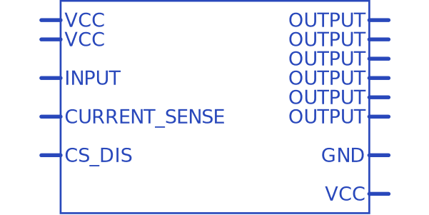 VN5016AJ-E STMicroelectronics - Datasheet PDF, Footprint, Symbol & Technical Specs