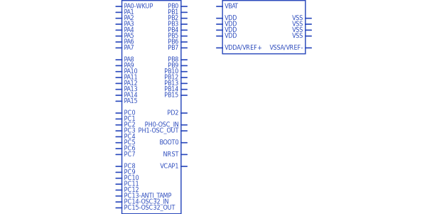 STM32F401RBT6 STMicroelectronics - Datasheet PDF, Footprint, Symbol & Technical Specs
