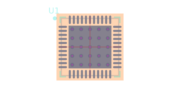 Atmega1284 Mur Microchip Datasheet Pdf Footprint Symbol And Technical