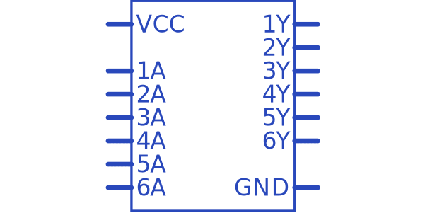 TC74HC14AP(F) Toshiba - Datasheet PDF, Footprint, Symbol & Technical Specs
