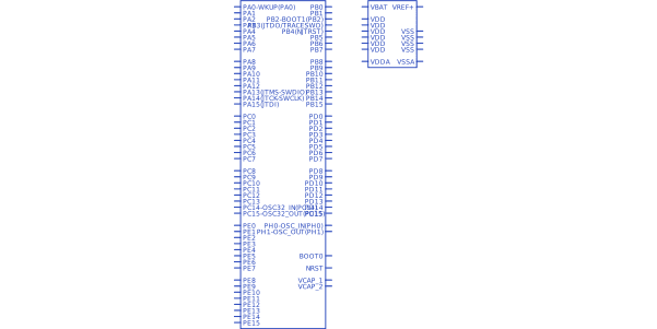STM32F437VGT6 STMicroelectronics - Datasheet PDF, Footprint, Symbol & Technical Specs