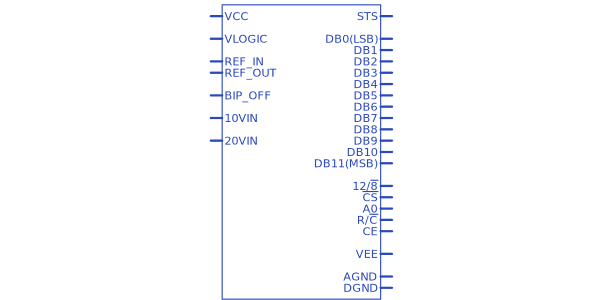 AD1674JNZ Analog Devices - Datasheet PDF, Footprint, Symbol & Technical Specs