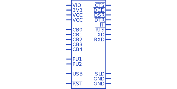 UM232R FTDI - Datasheet PDF, Footprint, Symbol & Technical Specs UM232R FTDI - Datasheet PDF, Footprint, Symbol & Technical Specs